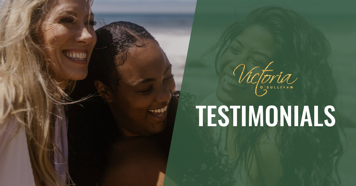Testimonials - Victoria O'Sullivan